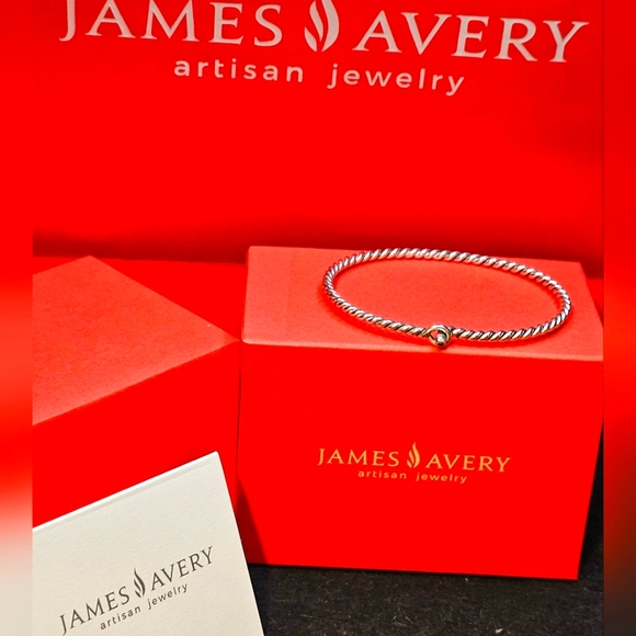 James Avery | Jewelry | James Avery Sterling Twisted Hookon Bracelet ...